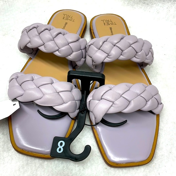 Time and Tru | Shoes | New Time And Tru Memory Foam Sandals Ladies Sz 8 ...